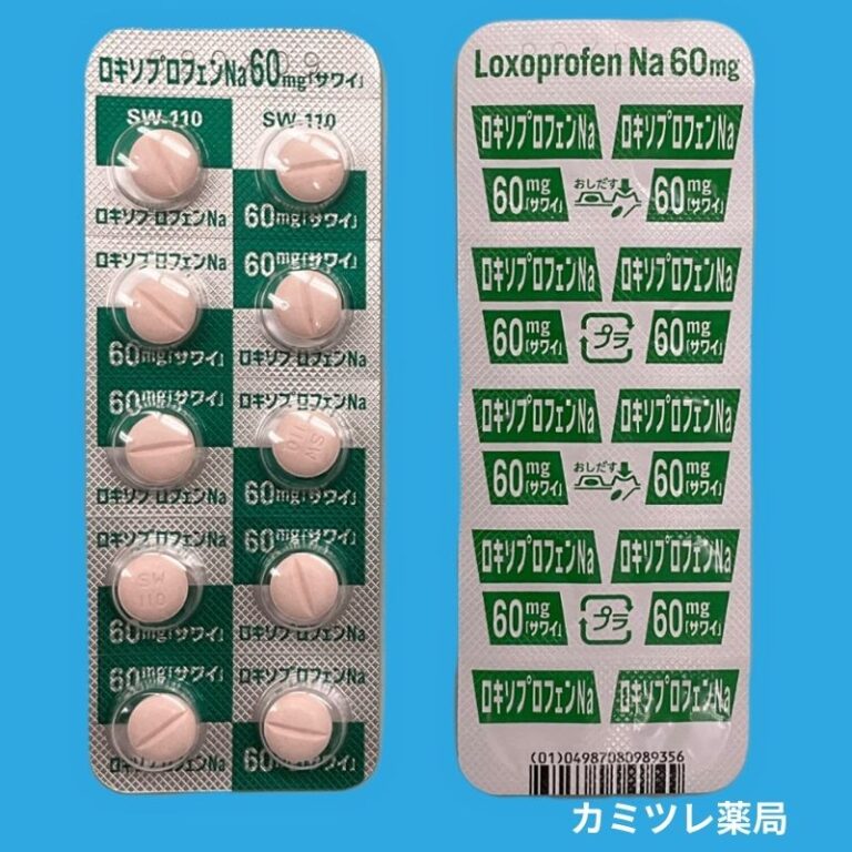 ロキソプロフェンNa錠60mg「サワイ」 | 処方箋なしで購入可能な医療用医薬品
